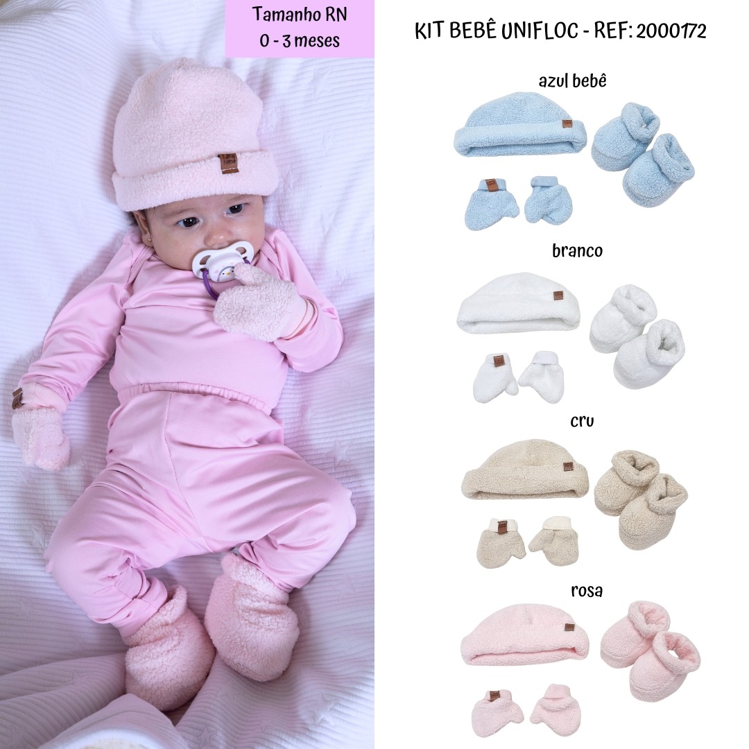 019. KIT BEBÊ UNIFLOC - ENXOVAL